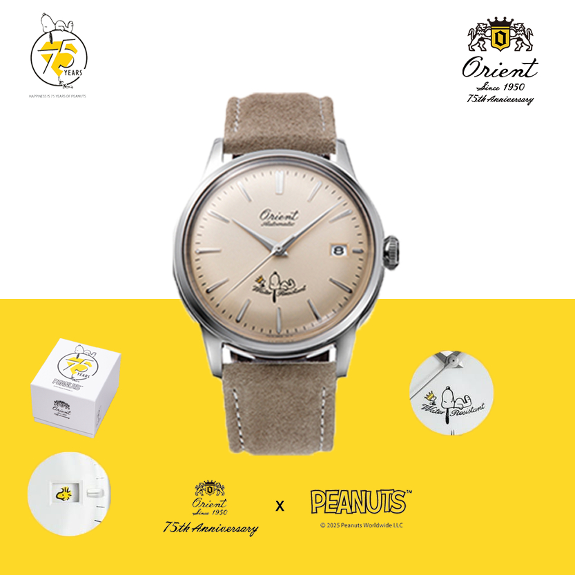 Orient x Peanuts 75th Anniversary รุ่น RA-AC0M17G | Shopee Thailand