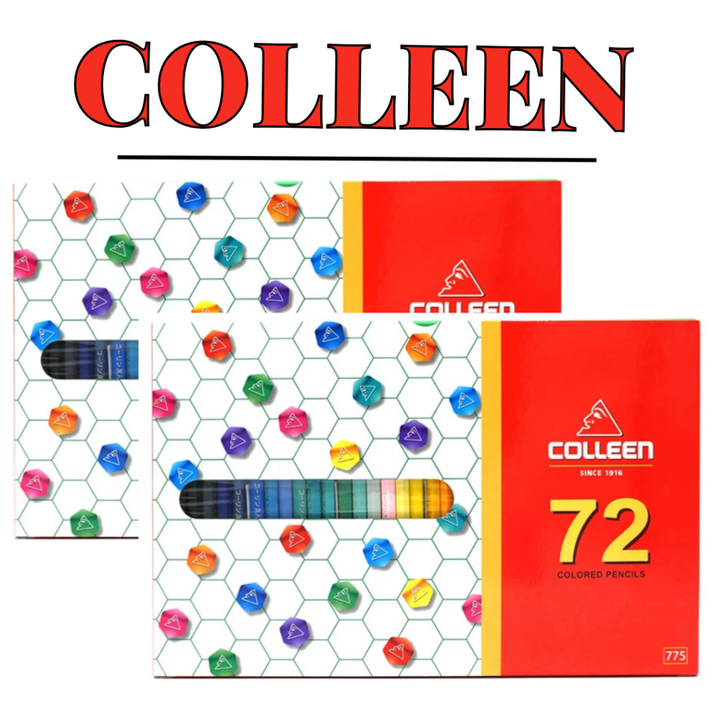 colleen สีไม้คลอลีน สีcolleen 72 สี 1หัว จำนวน 1 กล่อง | Shopee Thailand
