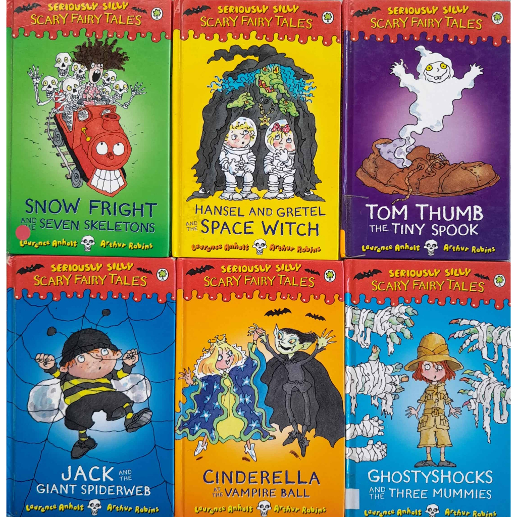 E23 Seriously Silly Scary Fairy Tales หนังสือมือสอง ปกแข็ง | Shopee ...