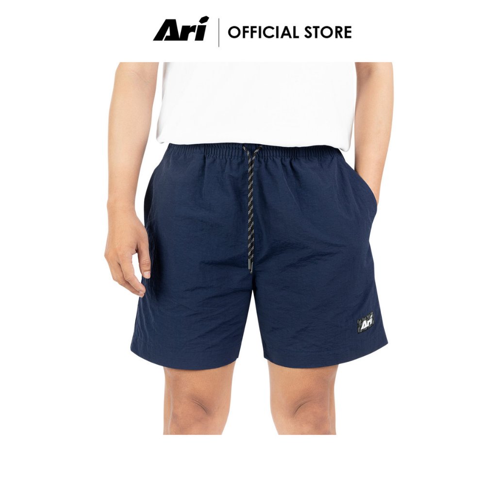 ARI SMART RELAXED SHORTS - NAVY (AAP2564-03) กางเกงขาสั้น อาริ SMART RELAXED สีกรมท่า | Shopee ...