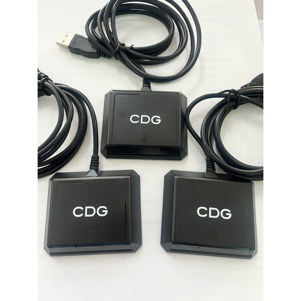 เครื่องอ่านบัตรประชาชน Smart Card Reader รุ่น CDG Feitian SCR301 ...
