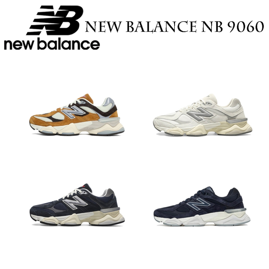 แท้💯%รองเท้าวิ่งแบบ Unisex New Balance NB 9060 U9060WOR/U9060ECA ...