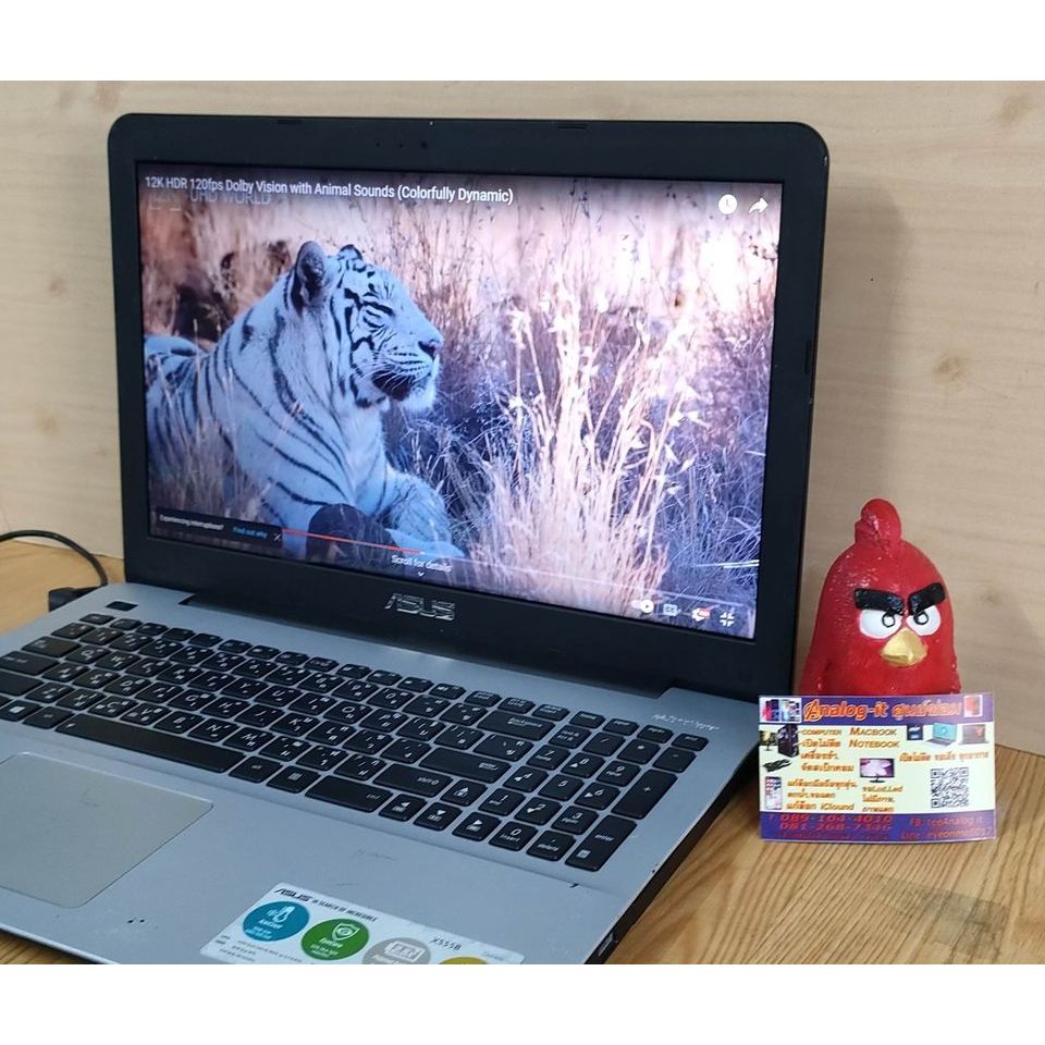 ASUS X555B จอใหญ่15.6" เหมาะใช้งานทุกด้าน ดูหนัง OFFICE เอกสาร เรียน ...