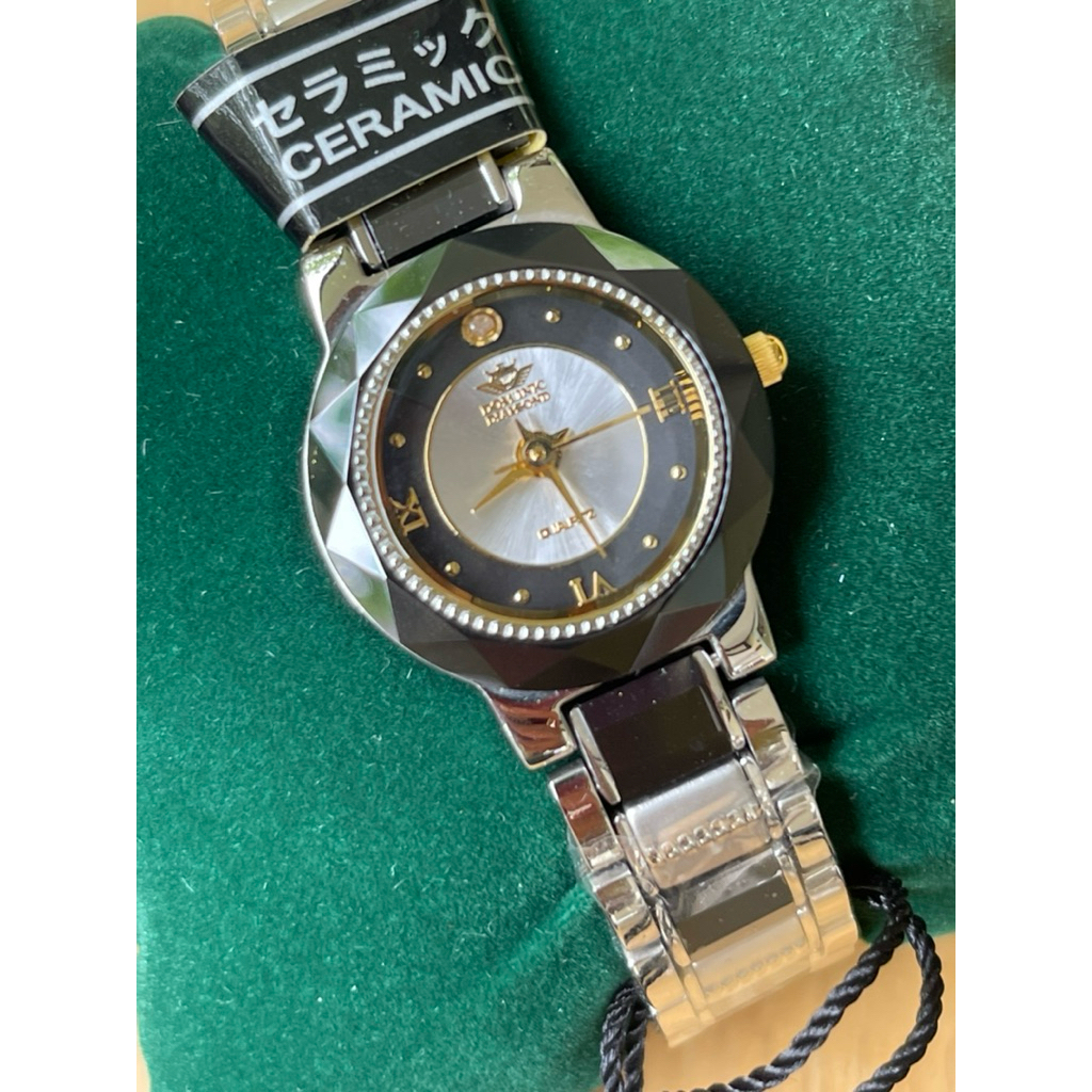 DOMINIC Diamond Ceramic Quartz Watch Lady | Shopee Thailand