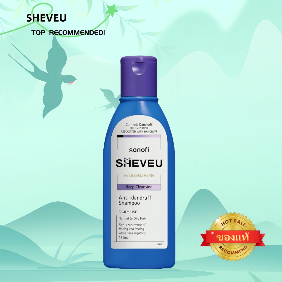 【ของแท้%】 SHEVEU Selenium Sulfide Sheveu Full & Thick /Soothes & Shines ...