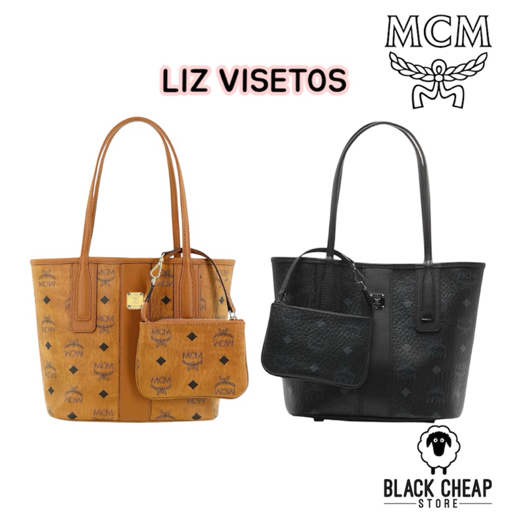 ️พรีออร์เดอร์ (ของแท้ 100%) MCM กระเป๋า Liz ลาย Visetos | Shopee Thailand