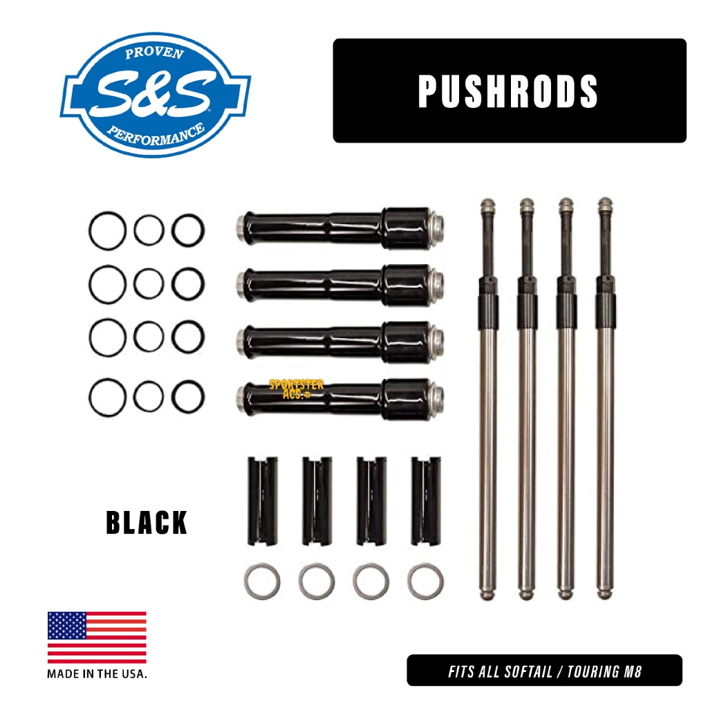 S&S Cycle - Pushrods ก้านกระทุ้งสำหรับ Harley M8 | Shopee Thailand