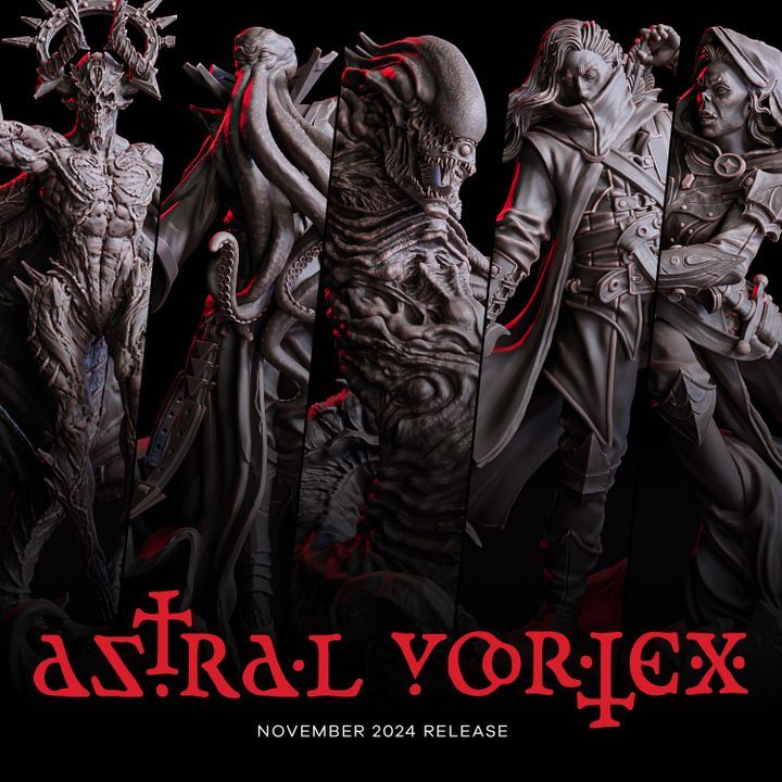 Astral Vortex : Collection : Miniature Resin โมเดลบอร์ดเกม ผลิตตามสั่ง ...
