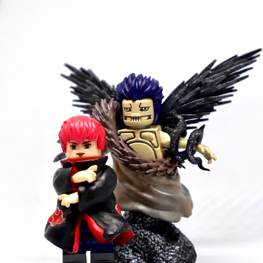 เลโก้คัสต้อม Custom นารูโตะ ซาโซริ คาเซะคาเงะ Sasori Kazekage มินิฟิกเก ...