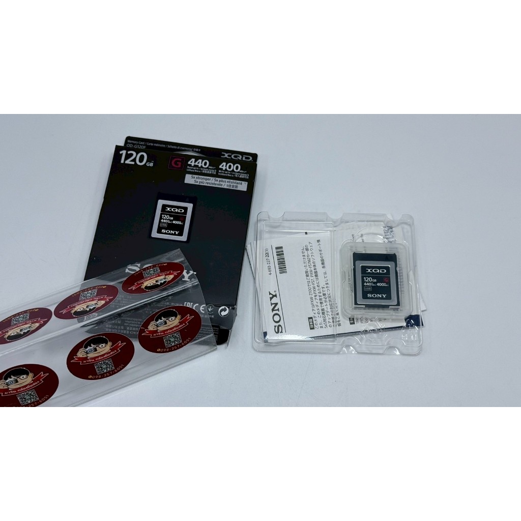 Sony 120GB G Series XQD Memory Card ของใหม่มือหนึ่ง | Shopee Thailand
