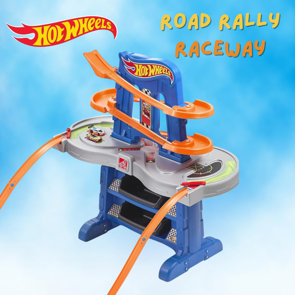 Step2 Hot Wheels Road Rally Raceway รางรถแข่งฮอลวีล สนามแข่งรถจำลองขนาด ...