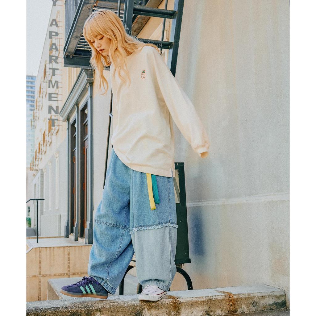 niko and ... [MODE NORM CORE] Remake-style denim balloon pant | Shopee ...