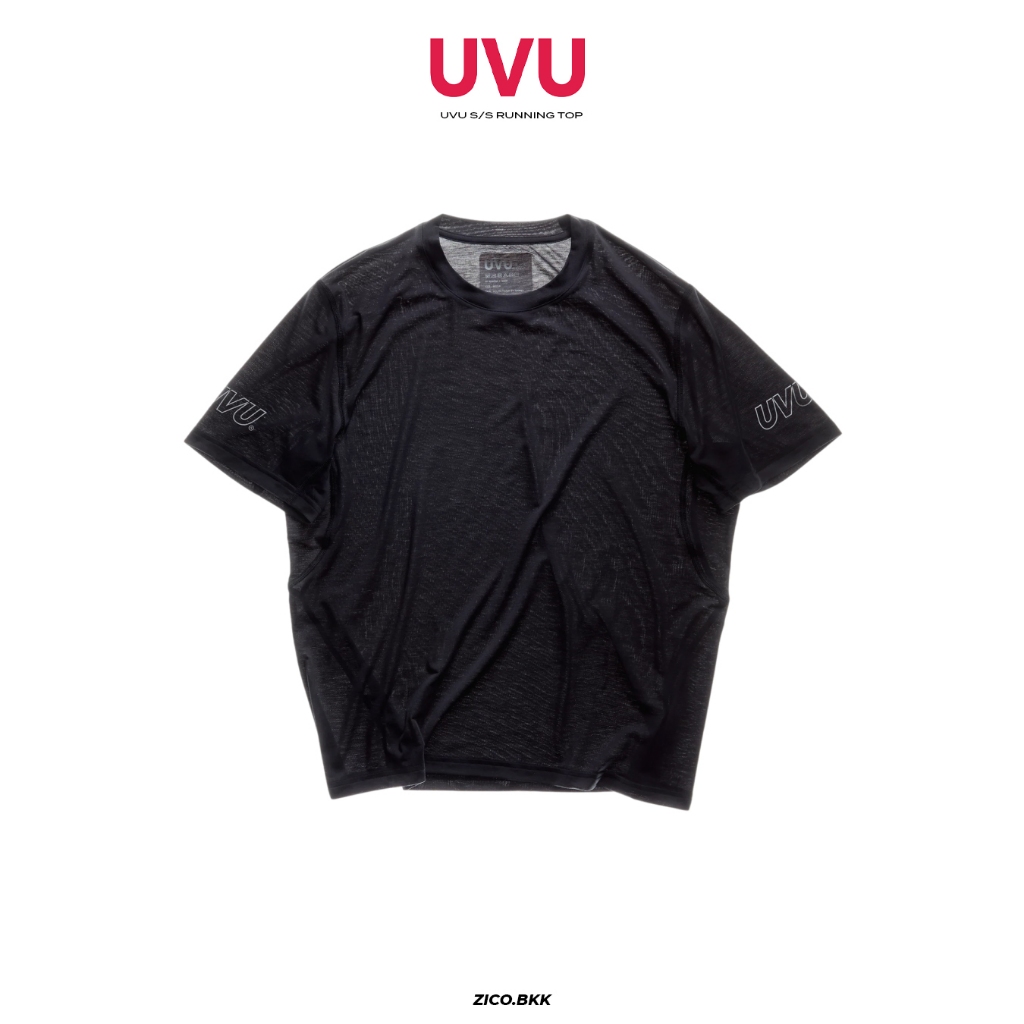 UVU S/S Running Top – Black | Shopee Thailand