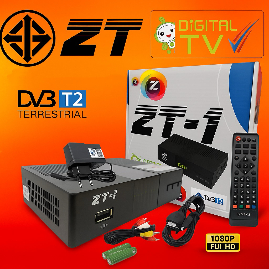 กล่องดิจิตอลGMM Z ZT-1 รองรับทุกพื้นที่ รับสัญญาณแรง เสถียร ดูฟรีทุกช่อง พร้อมส่ง | Shopee Thailand