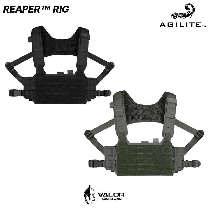 Agilite - Reaper™ Rig เสื้อโยงบ่า แบบปลดไว แถบ MOLLE ข้างละ 4 ช่อง ...