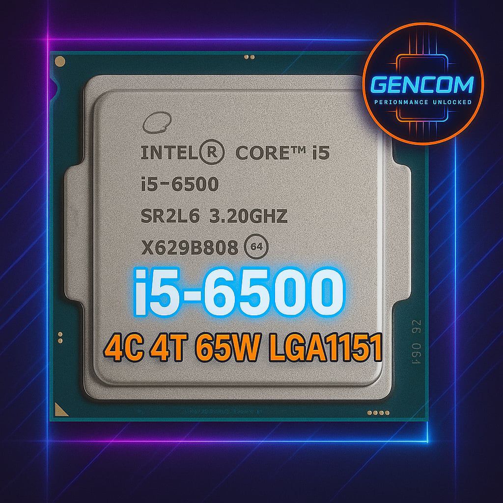 ซีพียู CPU intel i5-6500 3.2Ghz 4คอร์ 4เทรด 65W ฟรีซิลิโคน1ซอง i5 6500 | Shopee Thailand