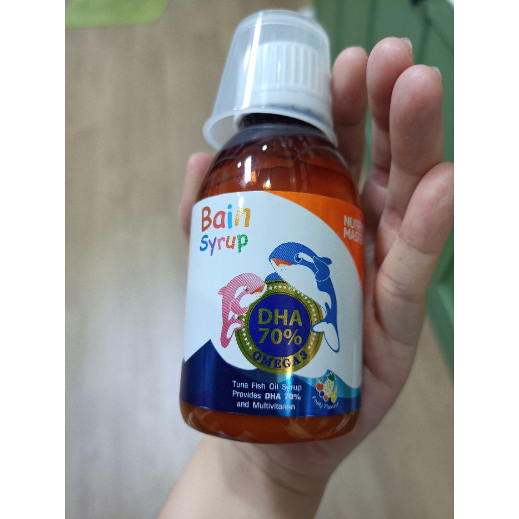 bain syrup dha น้ำมันปลาทูนา เสริม | Shopee Thailand