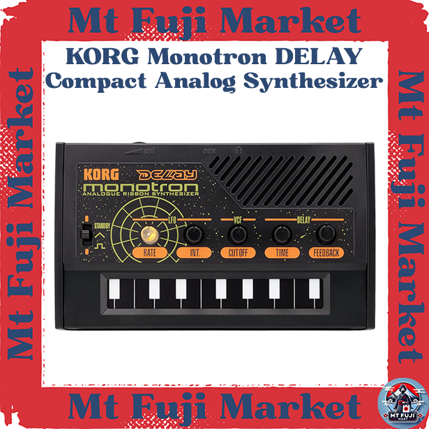 KORG Monotron DELAY Compact Analog Synthesizer with Built-In Speaker ...