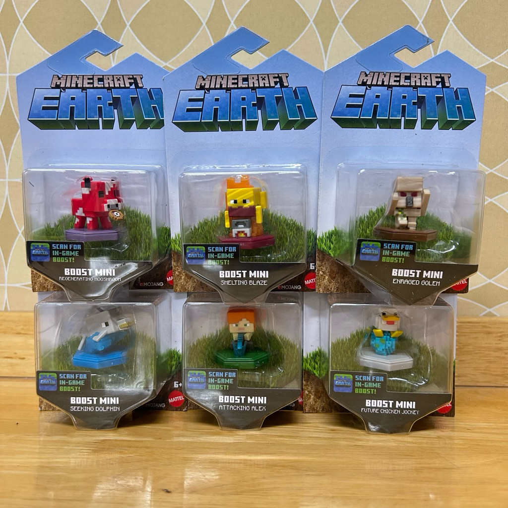 Mini Figure EARTH Boost Minecraft มินิฟิกเกอร์ (พร้อมส่ง) | Shopee Thailand