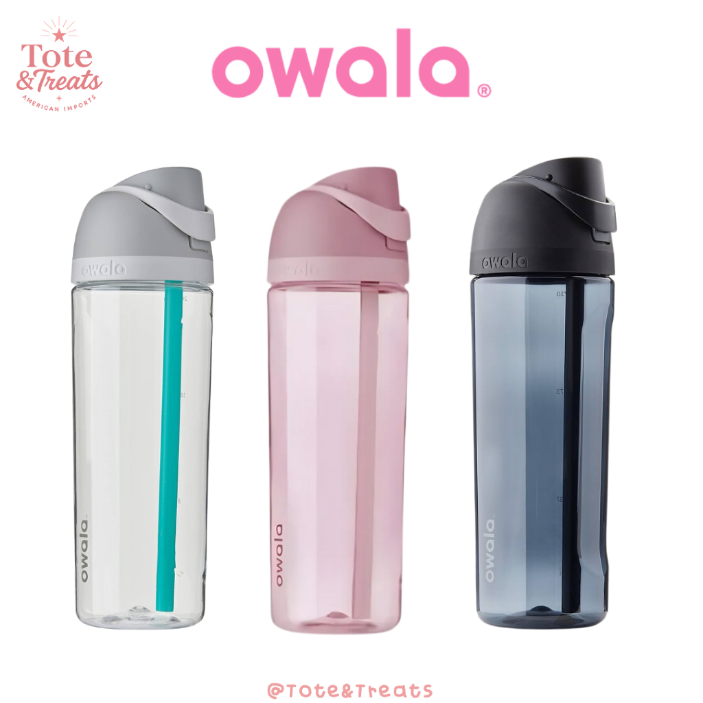 พร้อมส่ง💌 กระติกน้ำ Owala FreeSip Clear Tritan Plastic Water Bottle ...