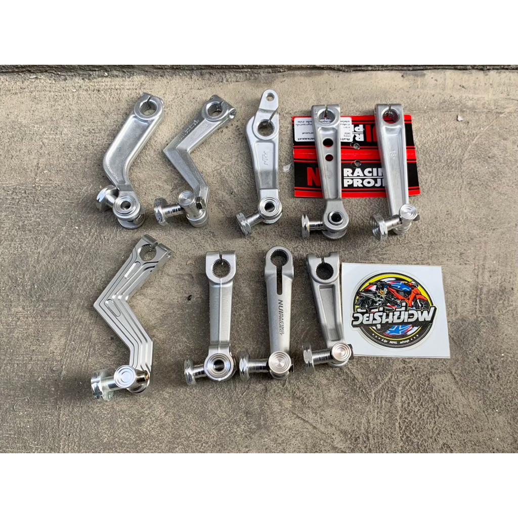 มือลิง Nui Racing พร้อมตัวตั้ง แถมน๊อตมือลิง 1 ตัว | Shopee Thailand