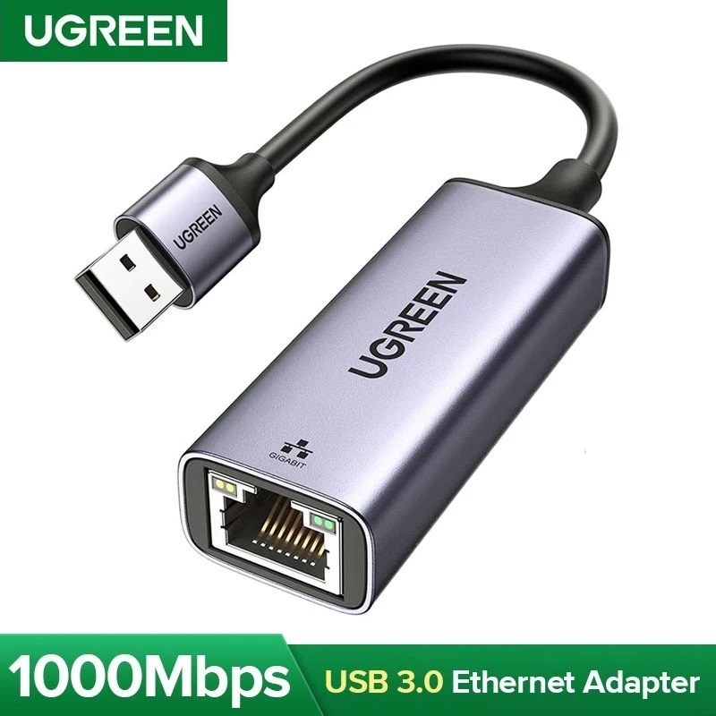 UGREEN 50922 USB-A 3.0 To Lan RJ45 Gigabit Ethernet 1000 Mbps Adapter ...