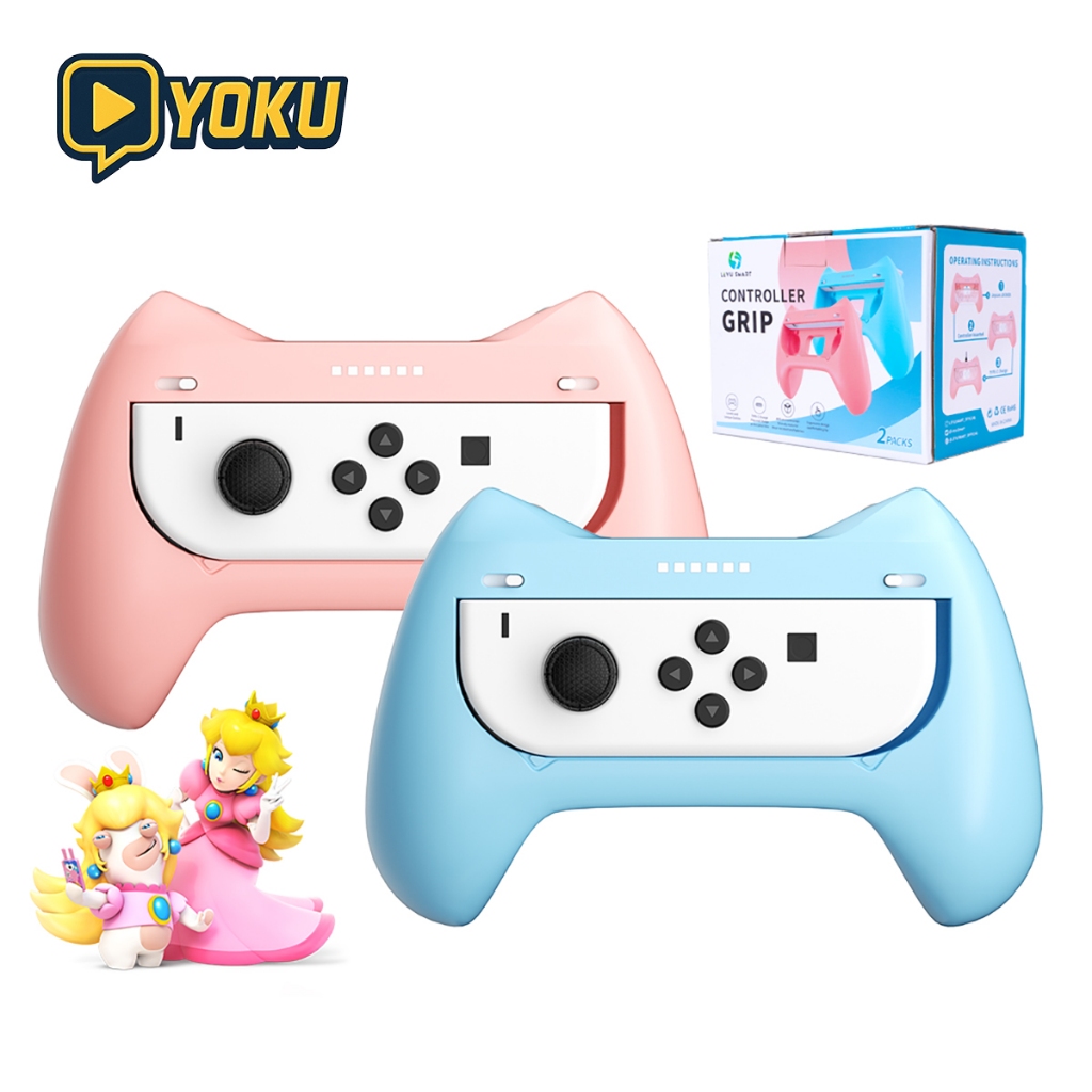 เหมาะสำหรับ Nintendo Switch/OLED Joy-Con ด้ามจับขนาดเล็กที่ชาร์จไฟได้ ...
