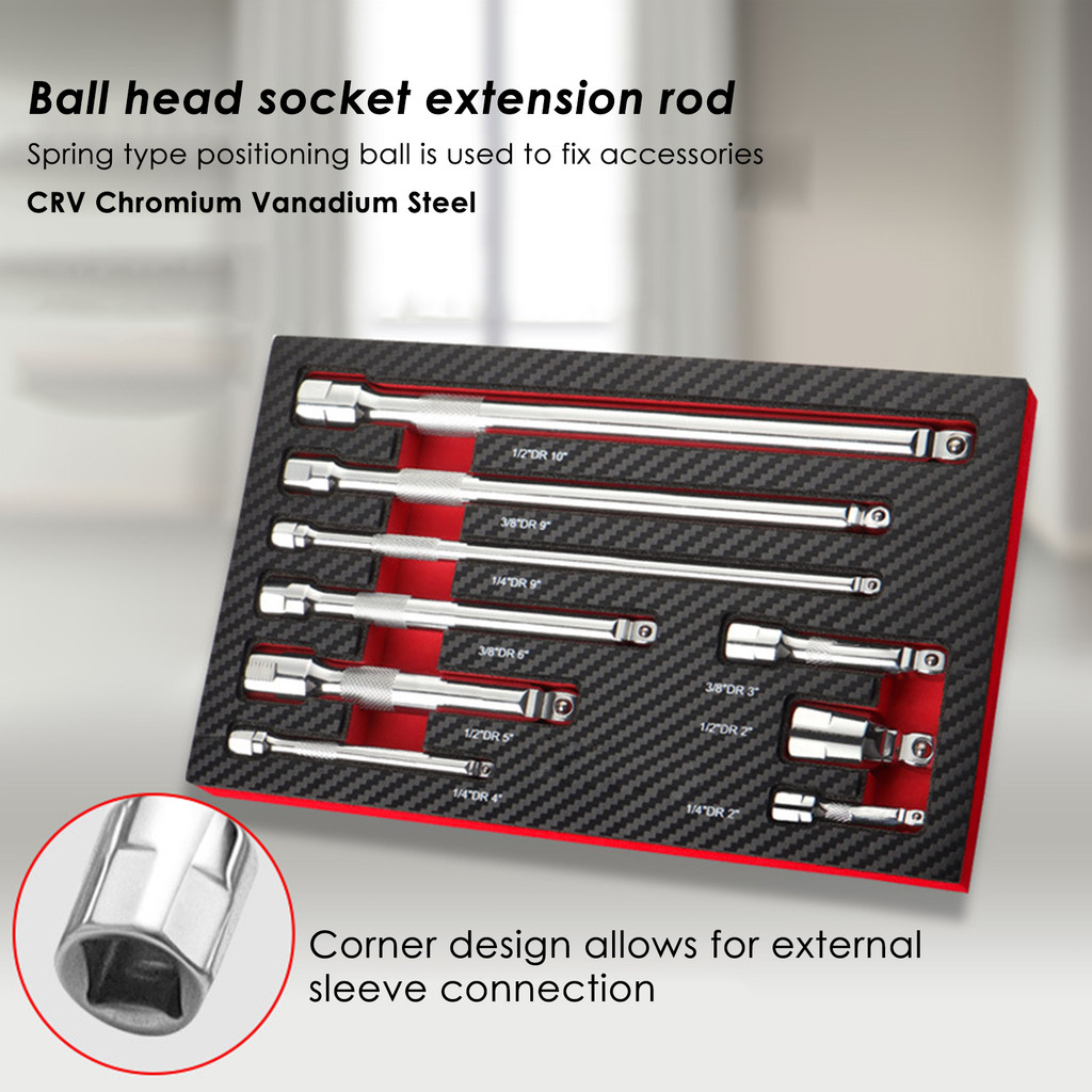 ถูกที่สุด Wobble Extension Set Socket Extensions Set Ratchet Extensions ...