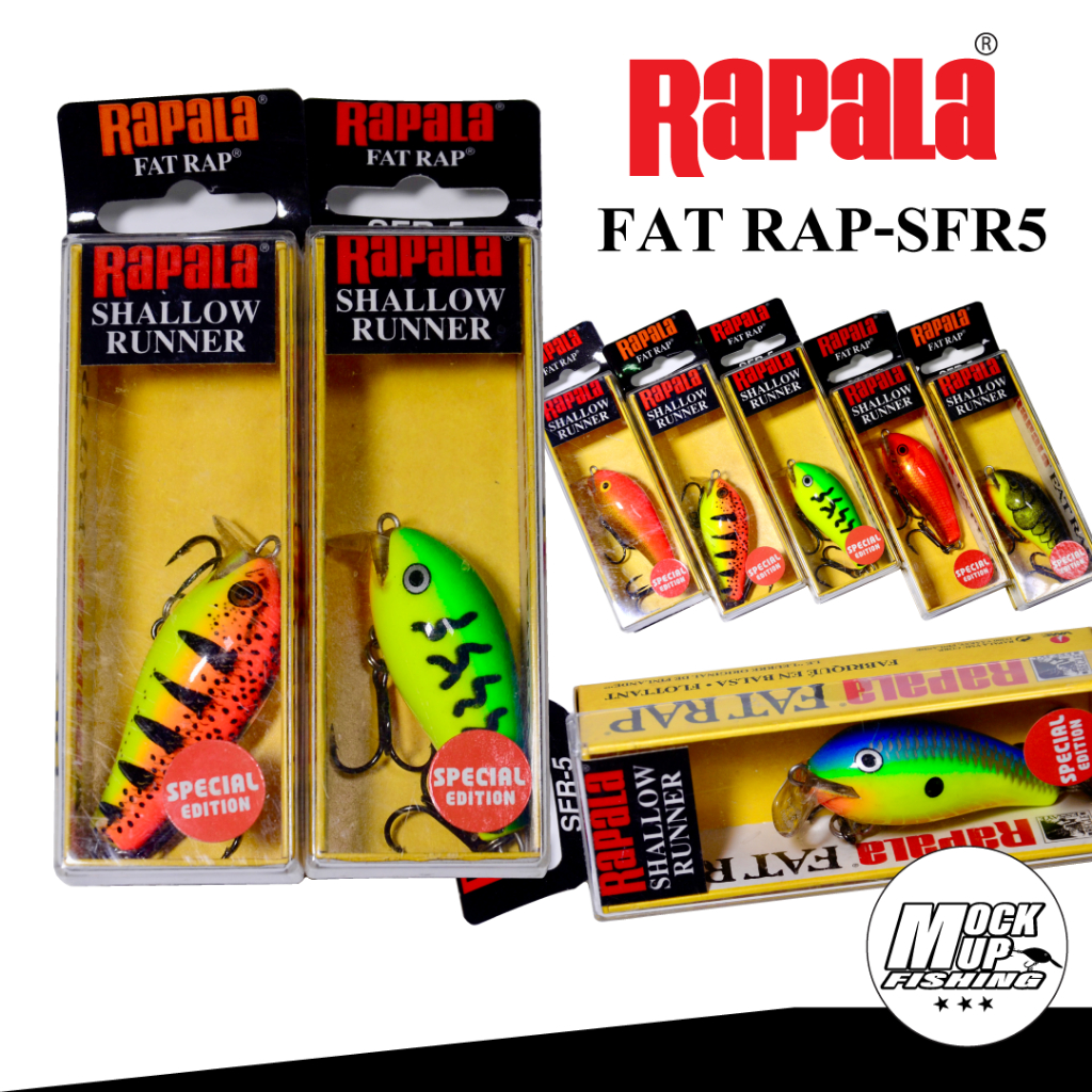เหยื่อปลอม Rapara FAT RAP (SFR-5) | Shopee Thailand