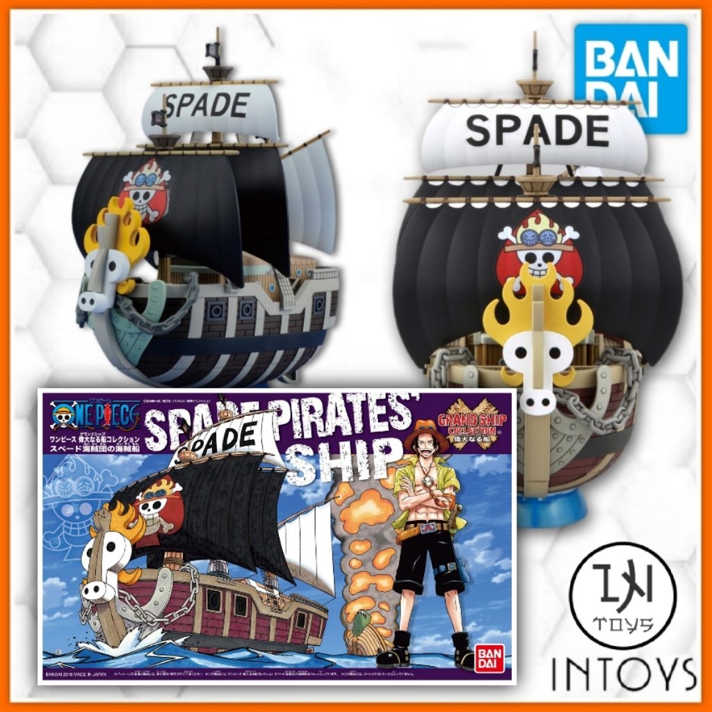 BANDAI - ONE PIECE : วันพีช - SPARE PIRATES'SHIP (Plastic Model Kits ...