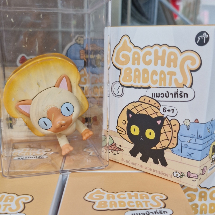 Gacha Bad Cats Blindbox กล่องสุ่มแมวบ้าที่รัก ของเล่นลายแมวไทยประดับ ...