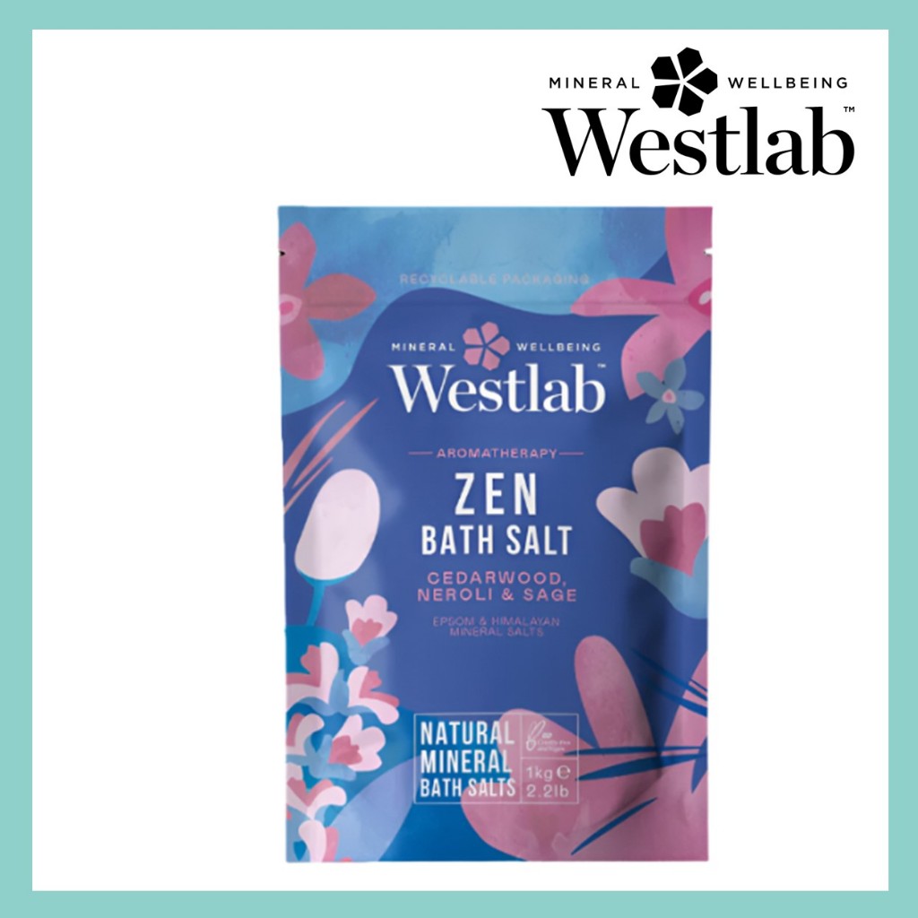 ️[แท้ 100%/พร้อมส่ง] ️ Westlab Zen Bath Salts 1kg เกลือสปา เกลือแช่ผิว ...