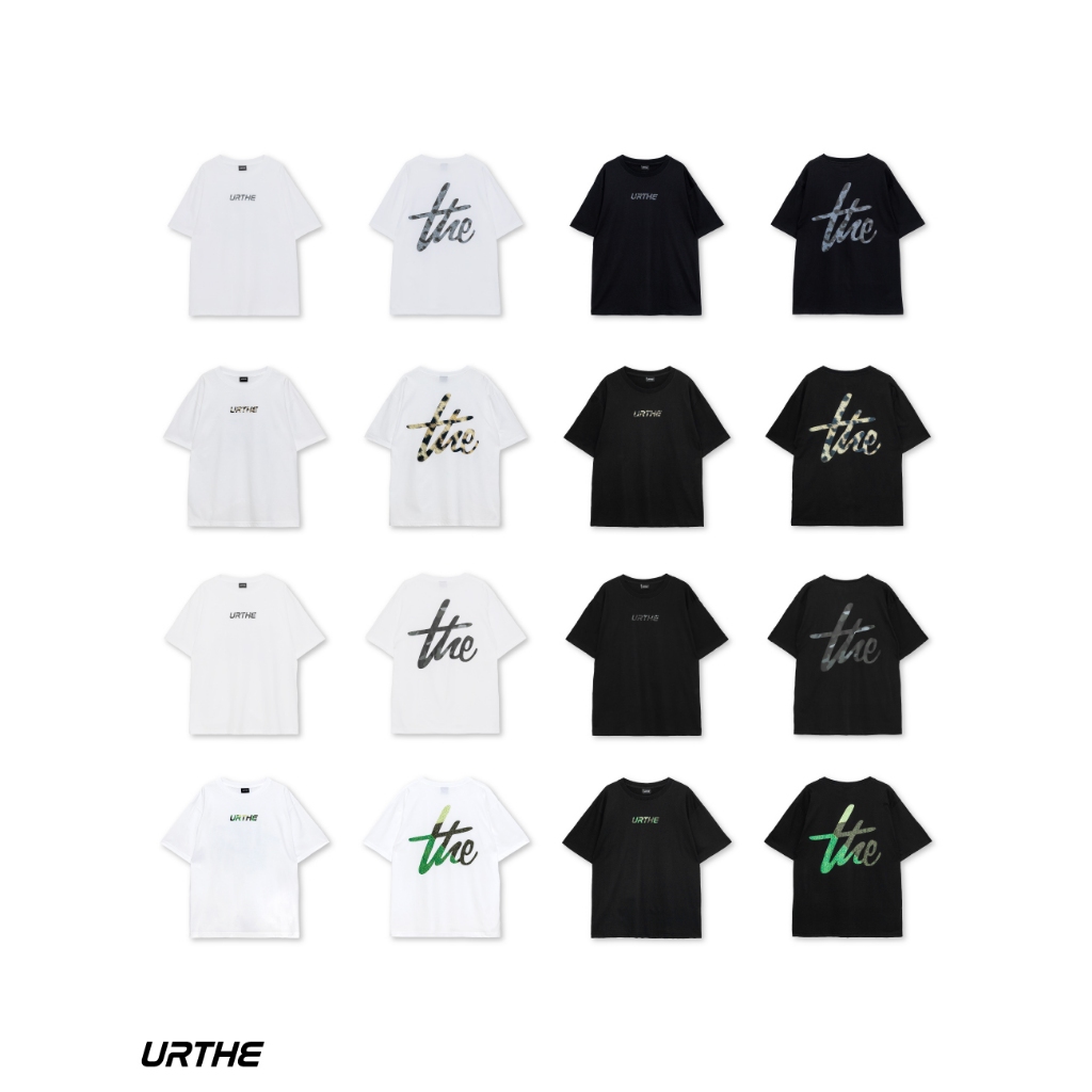 URTHE | รวมเสื้อยืด เเขนสั้น Col. DFT BOX LOGO 3.0 | Shopee Thailand