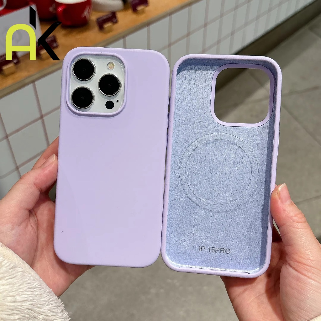AK Matte Liquid Case สําหรับ IPhone 11 12 13 14 15 16 Pro Max เคส ...