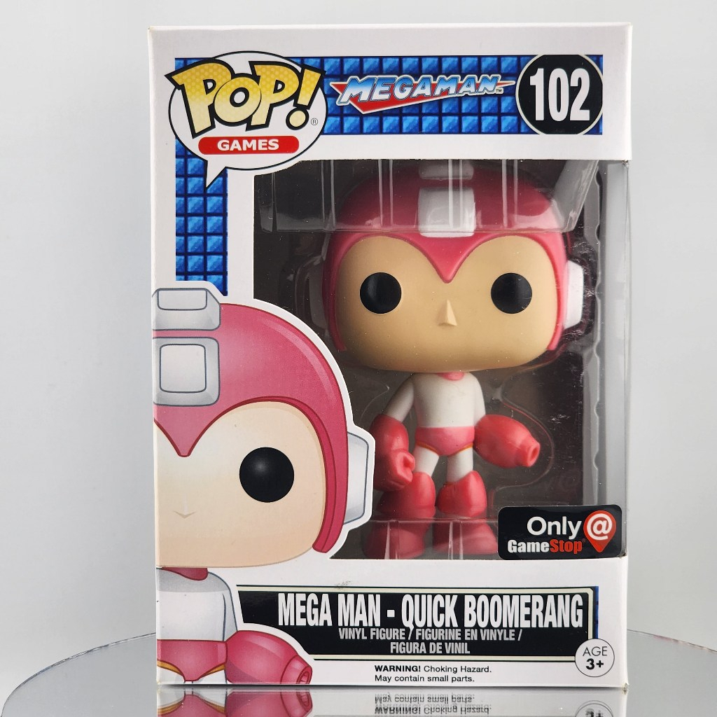 Funko Pop Mega Man - Quick Boomerang Gamestop Exclusive 102 | Shopee ...