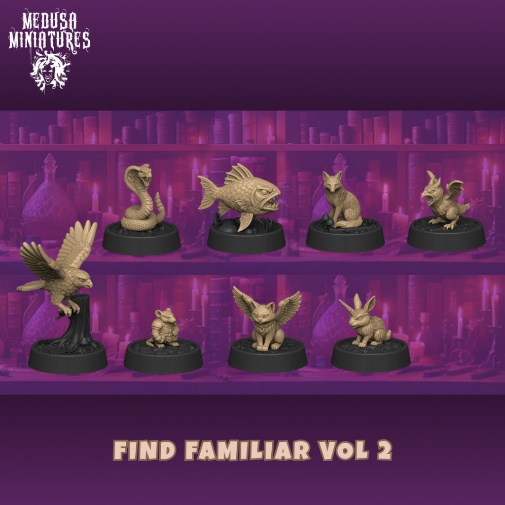 Find Familiar Vol 2 - Almiraj Fox Hawk Quipper Snake Abyssal Chicken ...