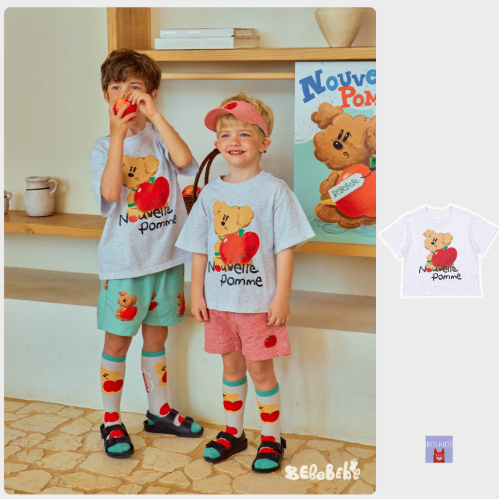 【พร้อมส่ง】「สินค้าลิขสิทธิ์แท้」IRIS KIDS 25 Summer bebe IKS2328 Apple ...