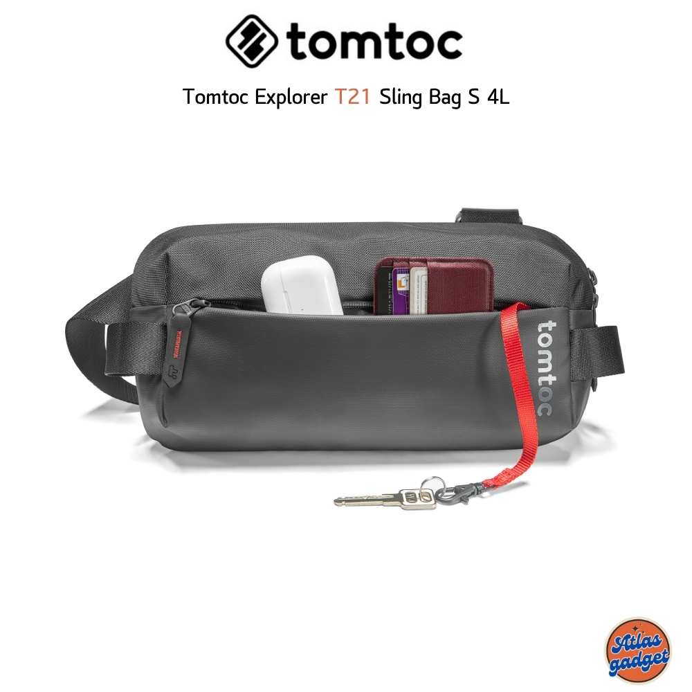 Tomtoc Explorer T21 Sling Bag S 4L กระเป๋าสะพายข้างและคาดอก ดีไซน์ ...