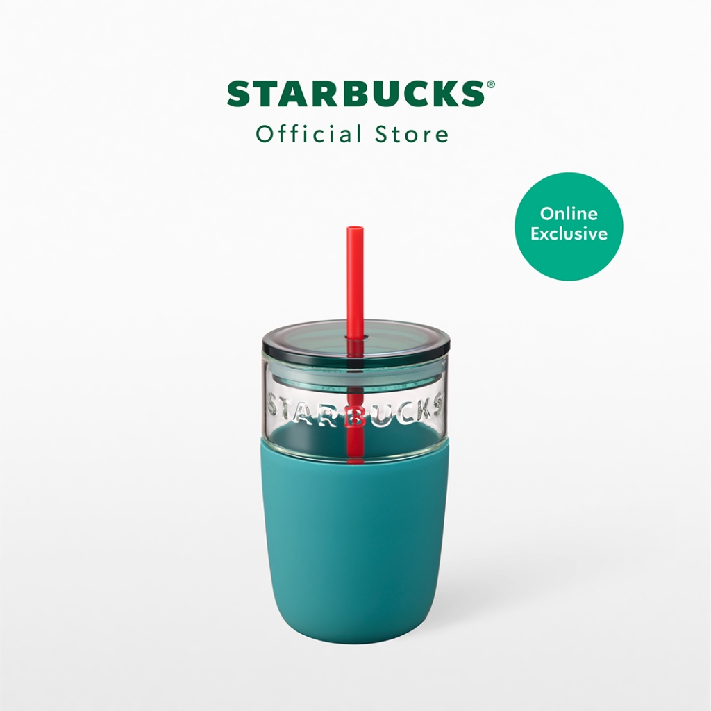 Starbucks Summer Chillwave Glass Cold Cup 16oz. ทัมเบลอร์สตาร์บัคส์ ขนาด 16ออนซ์ A11170882 ...