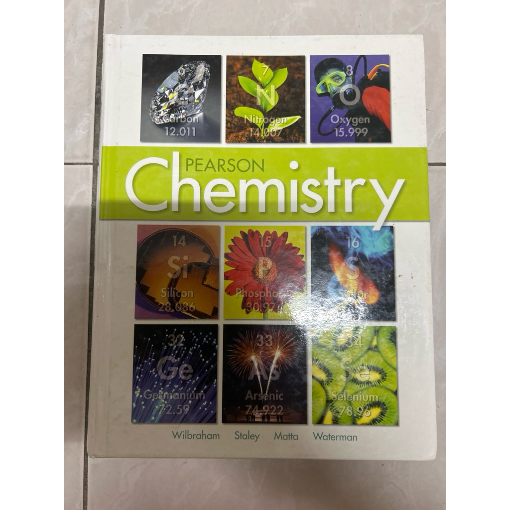 pearson chemistry มือสองไม่มีขีดเขียนปกแข็ง | Shopee Thailand