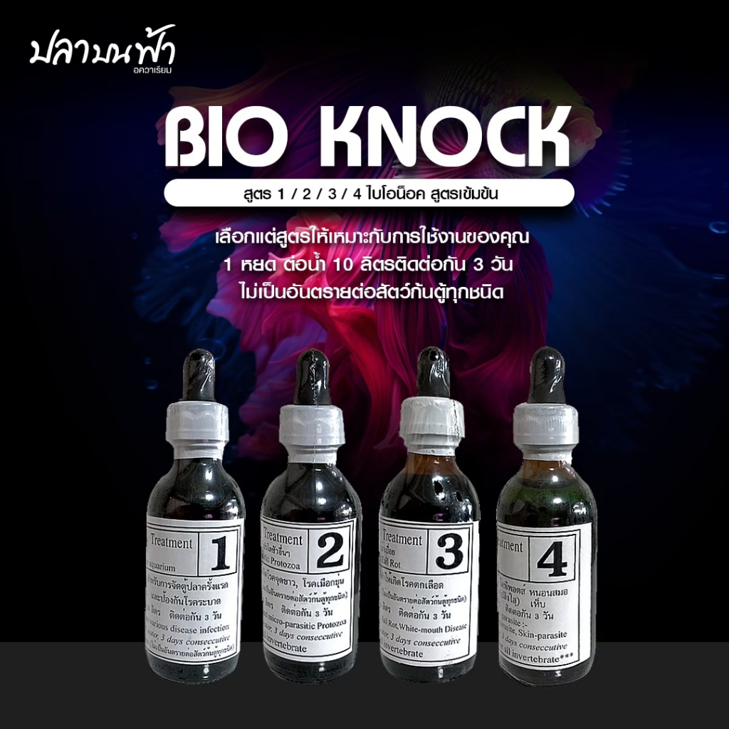 (พร้อมส่งทุกวัน) Bio knock 1 2 3 4 คอปเปอร์ ขนาด 30 ml. และ 60 ml ใช้ ...