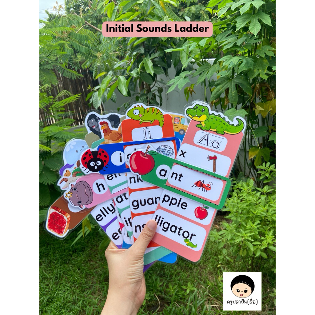 Phonics Fun Initial Sounds Ladder 26 letters | Shopee Thailand