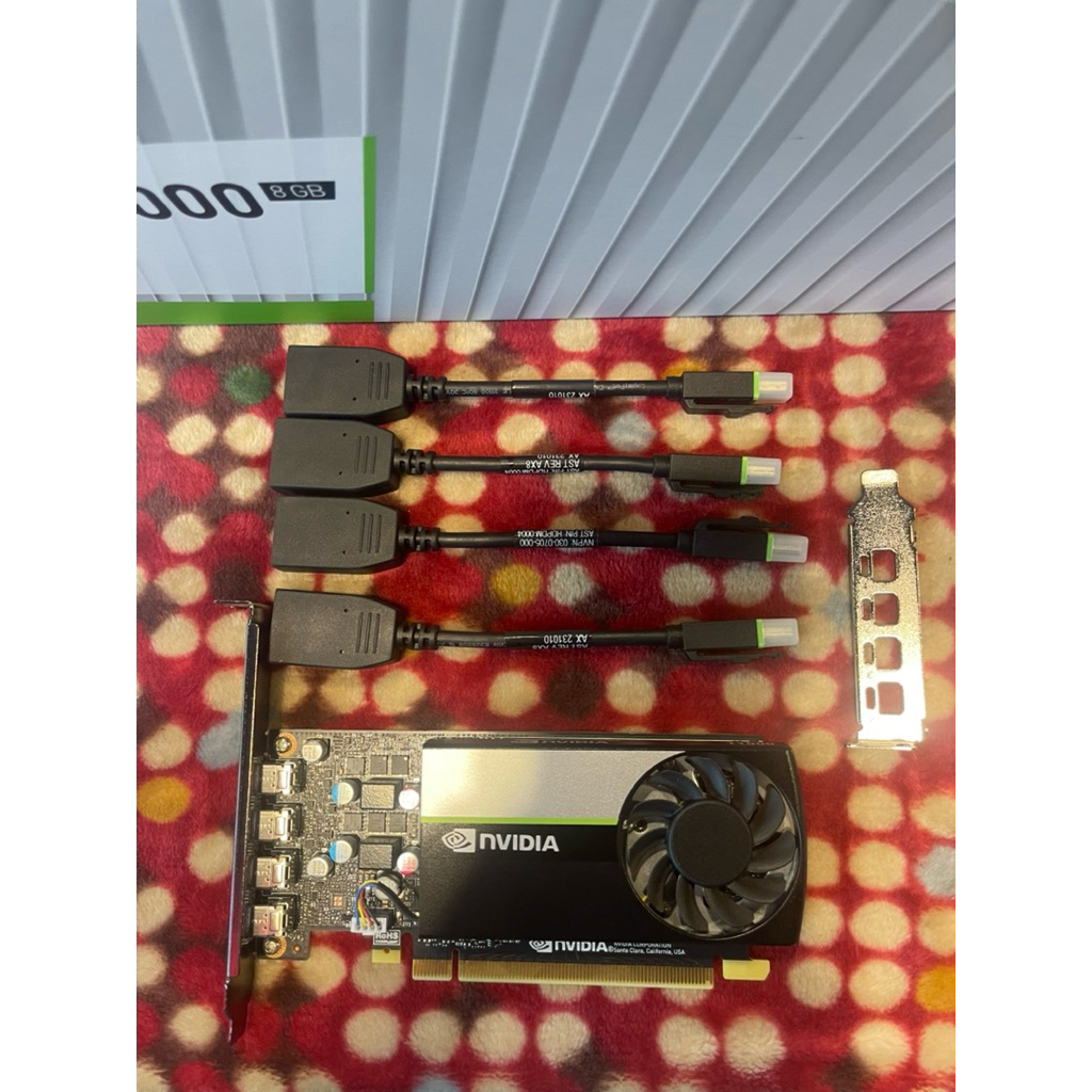 การ์ดจอ VGA LEADTEK NVIDIA T1000 8GB GDDR6 | Shopee Thailand