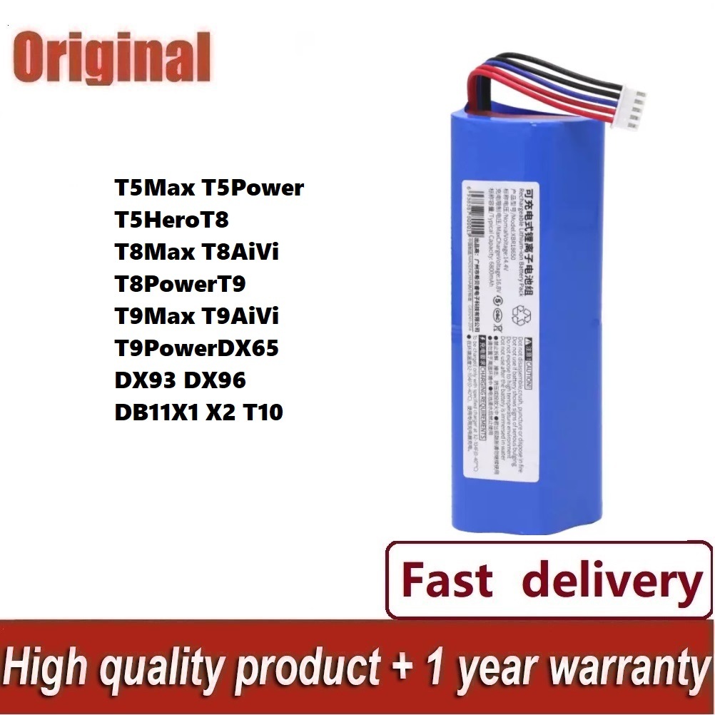 Ecovacs Deebot Ozmo Vacuum Rechargeable Battery For T10 T9 T8 T5 X1 X2 ...