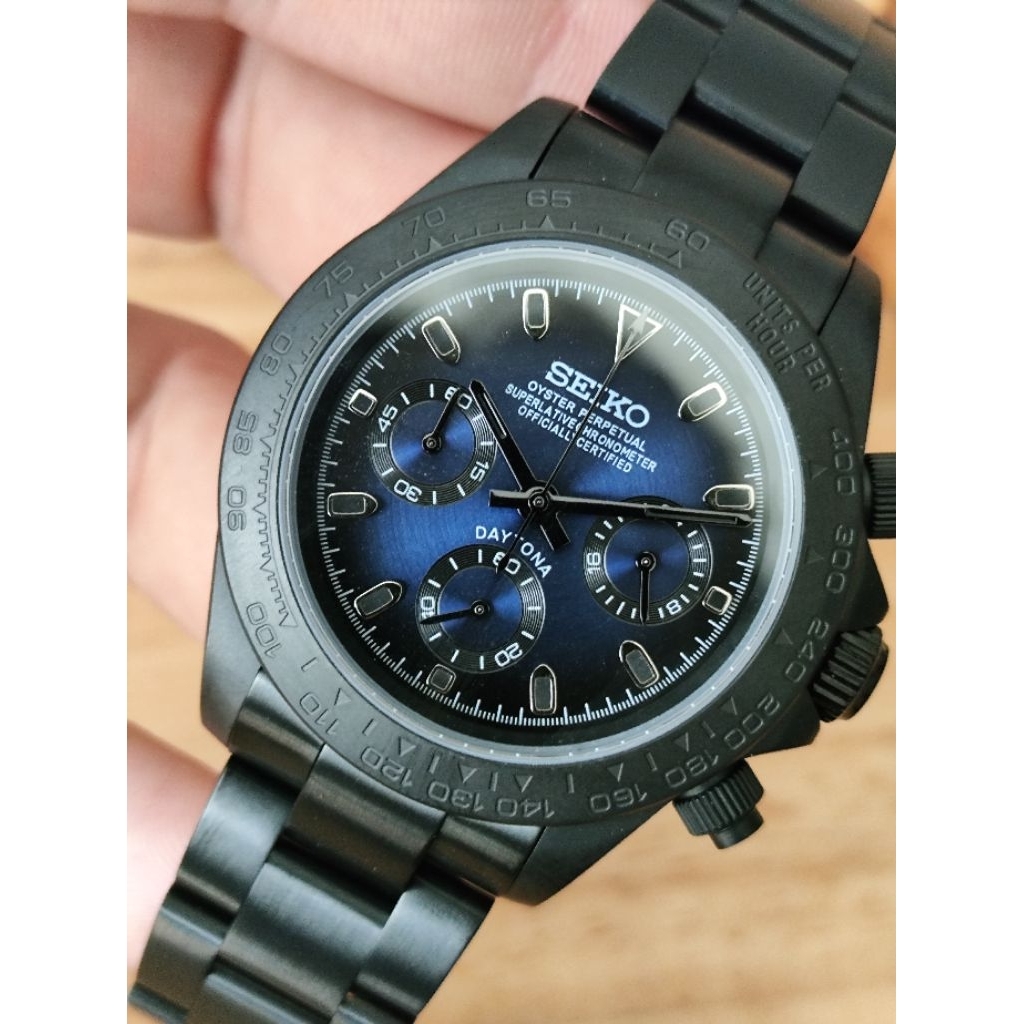 Seiko Modify Daytona Dark Knight | Shopee Thailand