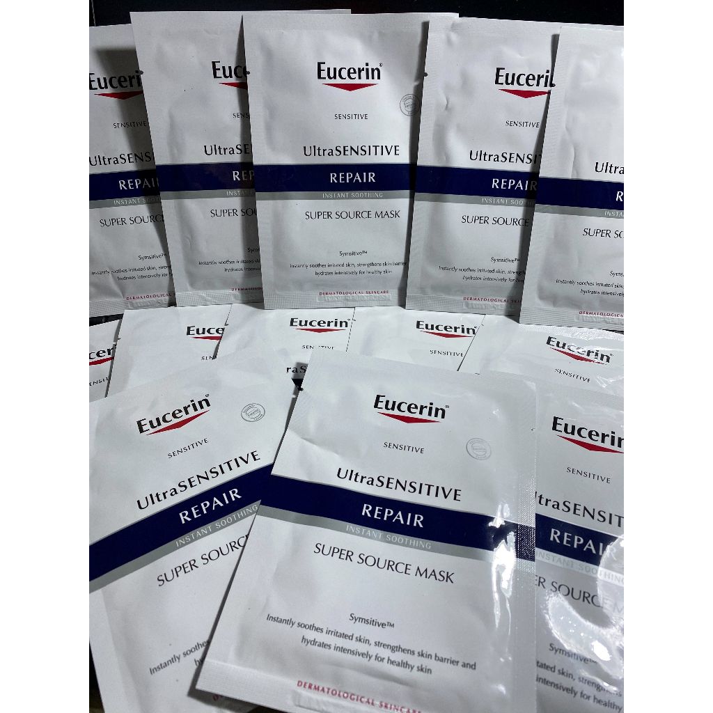 EUCERIN UltraSENSITIVE REPAIR SUPER SOURCE MASK จำนวน1 แผ่น [Exp:07/ ...