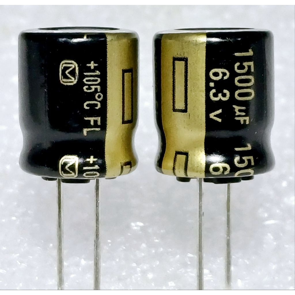 Panasonic FL 1500uf 6.3v Capacitor ตัวเก็บประจุ คาปาซิเตอร์ | Shopee ...