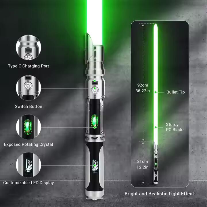 LGTSABERSTUDIO XNeopixel LightSaber STAR WARS ดาบไลท์เซเบอร์ แบบพิเศษ ...