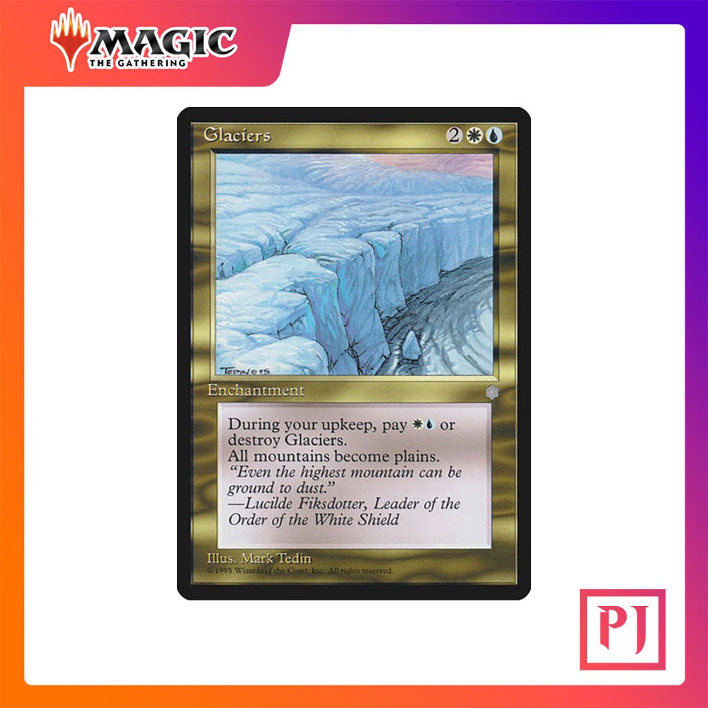 [MTG] Glaciers [ICE] [MULTI] [RARE] [NORMAL] [ENG] (การ์ดเมจิค / Magic ...
