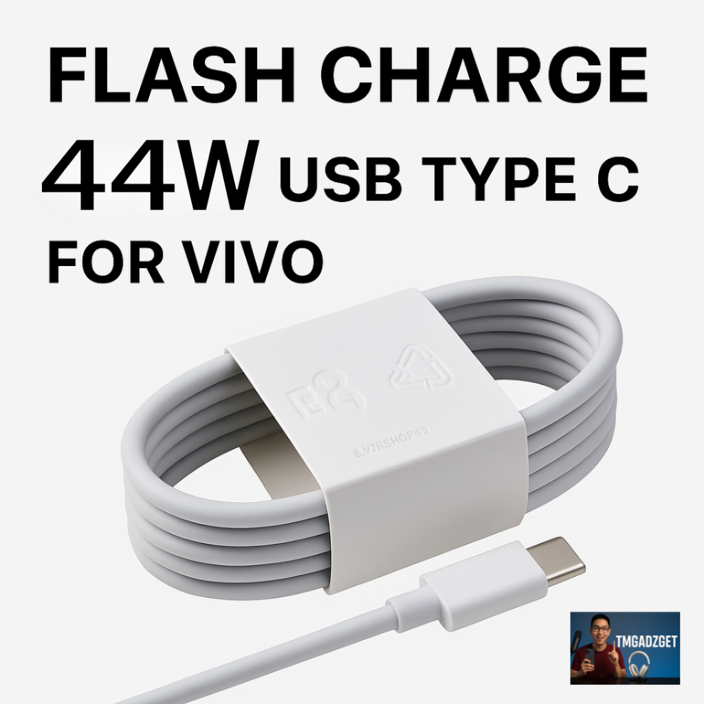 ส่งในไทย สายชาร์จ รองรับ VIVO 44W 4A USB TYPE C FLASH CHARGE ชาร์จเร็ว ...